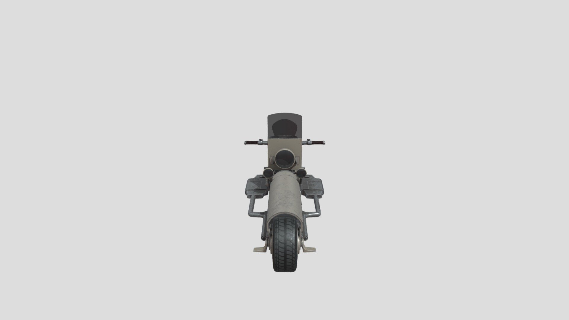 dieselpunk_motorcycle - 3D model by himanshukhati145 [77ed428] - Sketchfab
