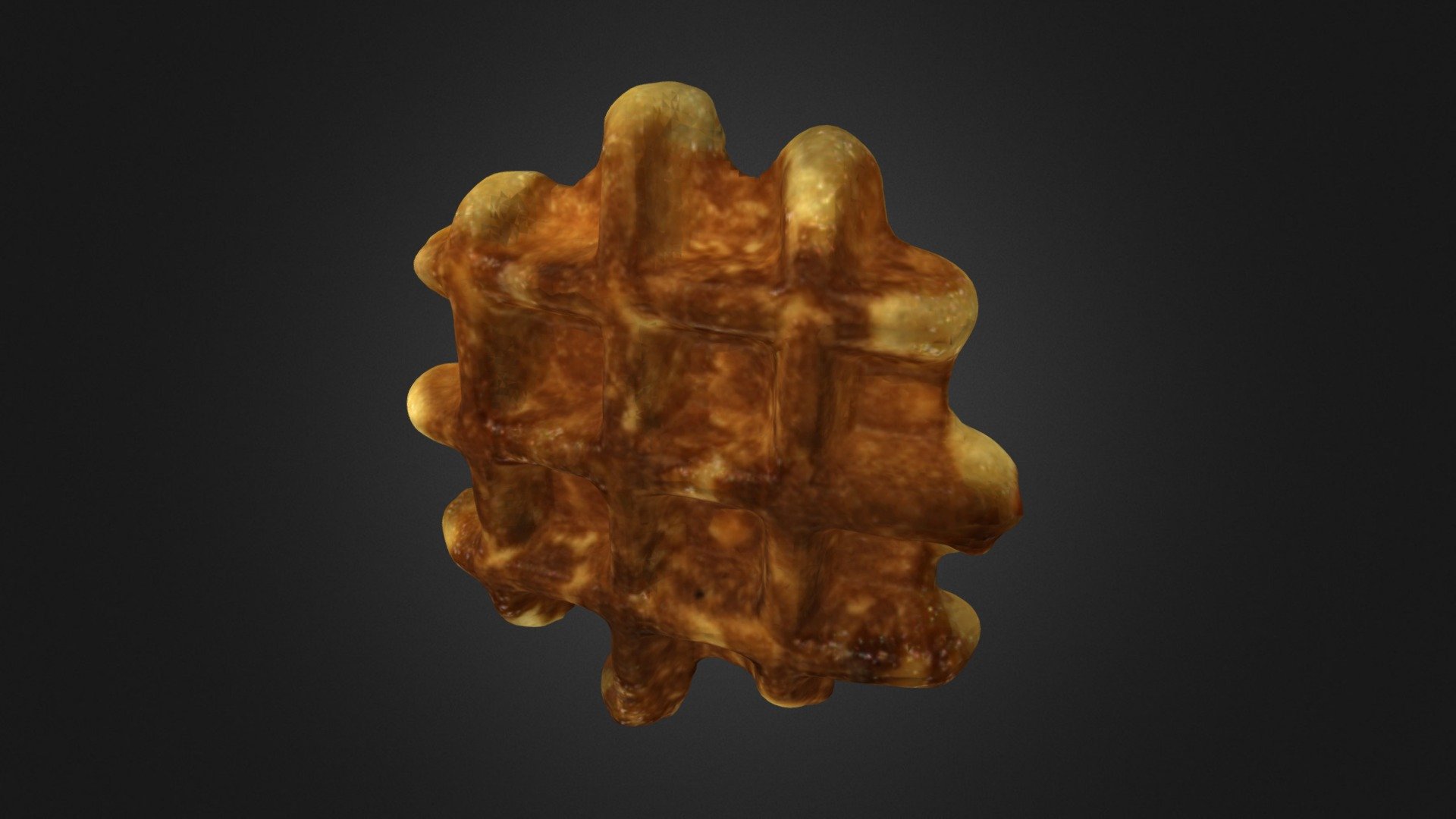The Waffle - 3D model by amazingdesign [77ee2d3] - Sketchfab