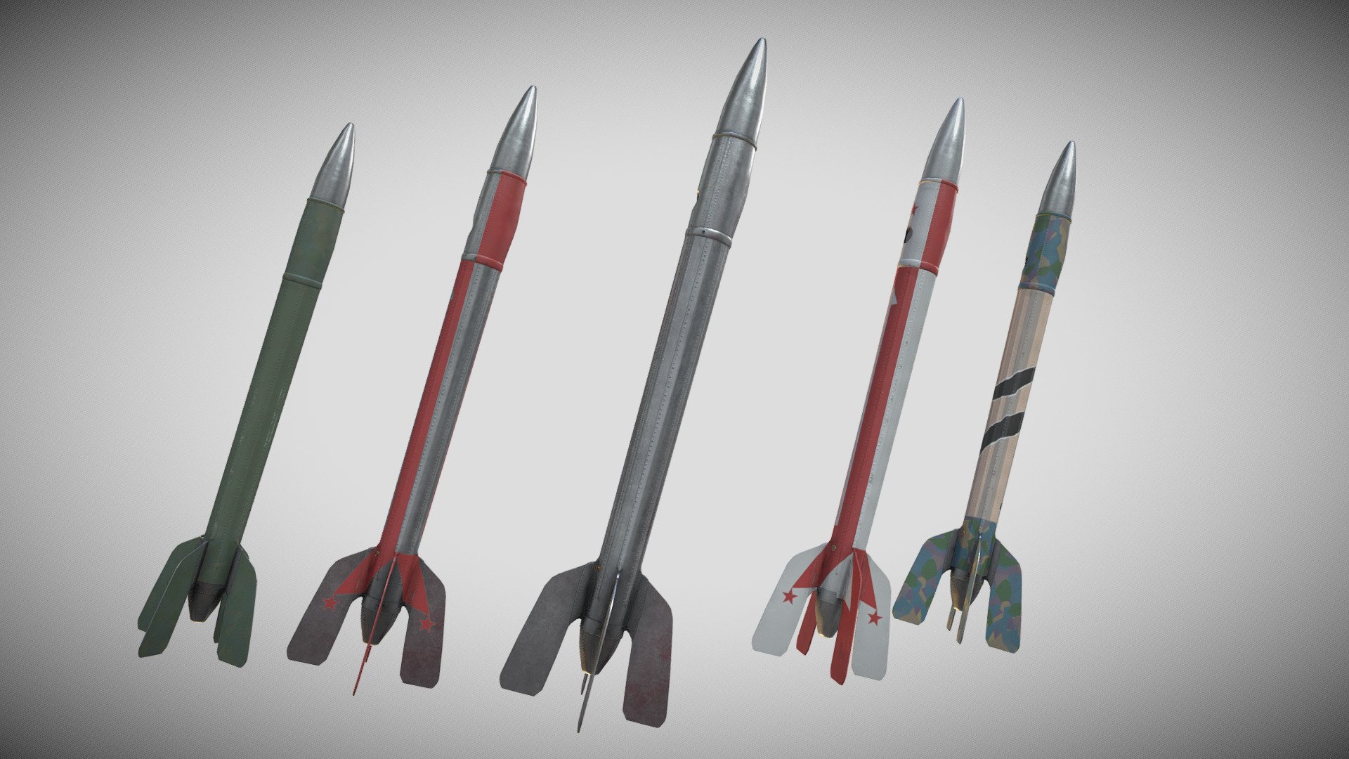 GIRD 09 Rocket - 1930s - 3D model by Mad_Lobster_Workshop [77ef7e9 ...