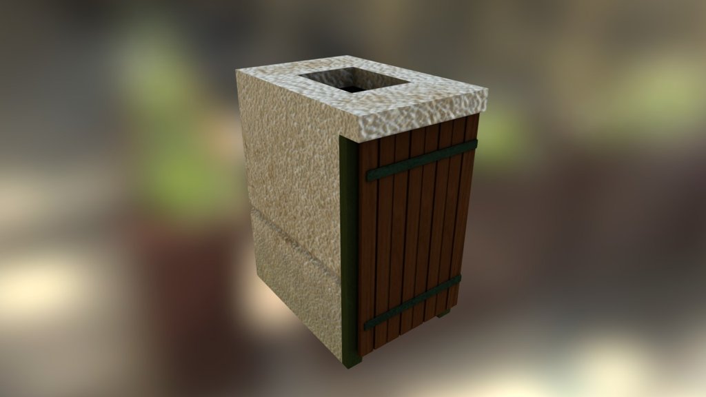 Prop Garbage Can - 3D model by Benny De Bock (@bennydb) [77f024a ...