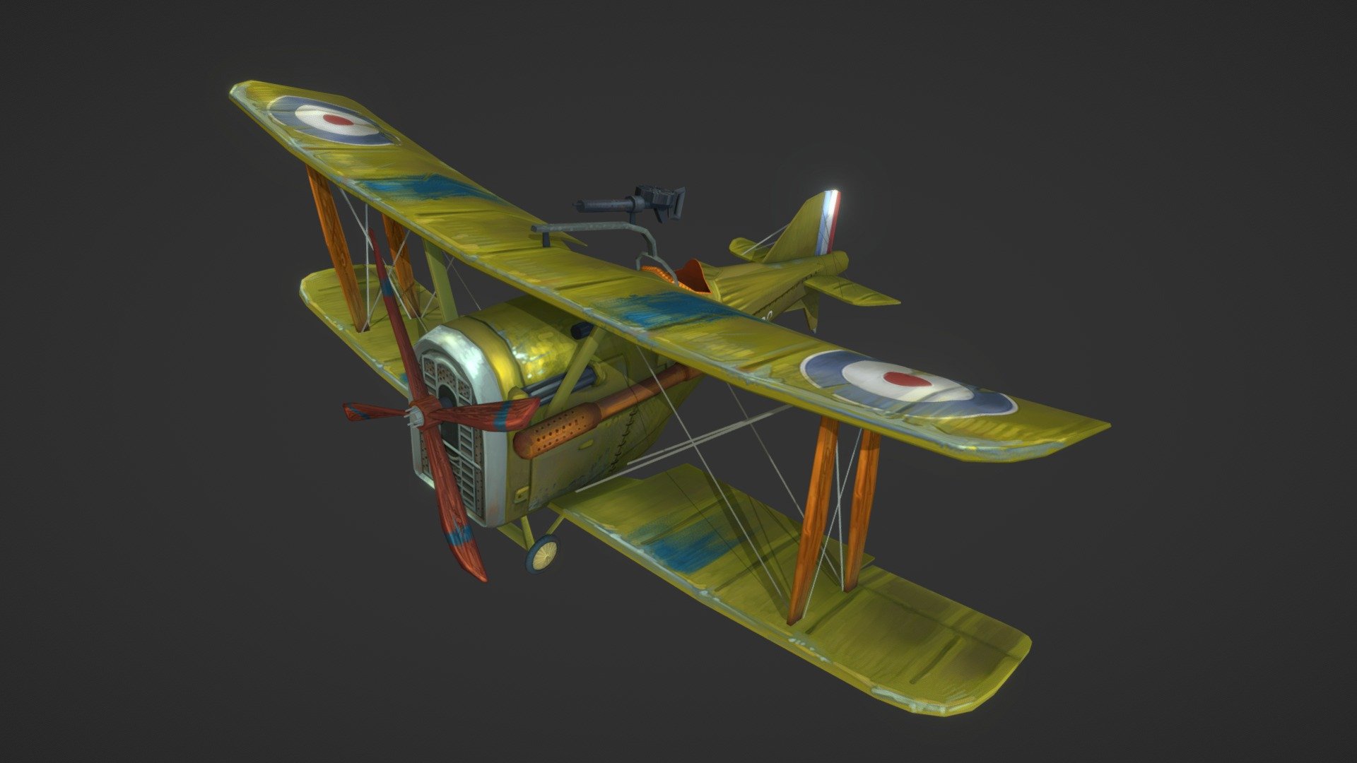 The Flying Circus: 1-32 SE.5a 'Hisso' - 3D model by David Väson (@david ...