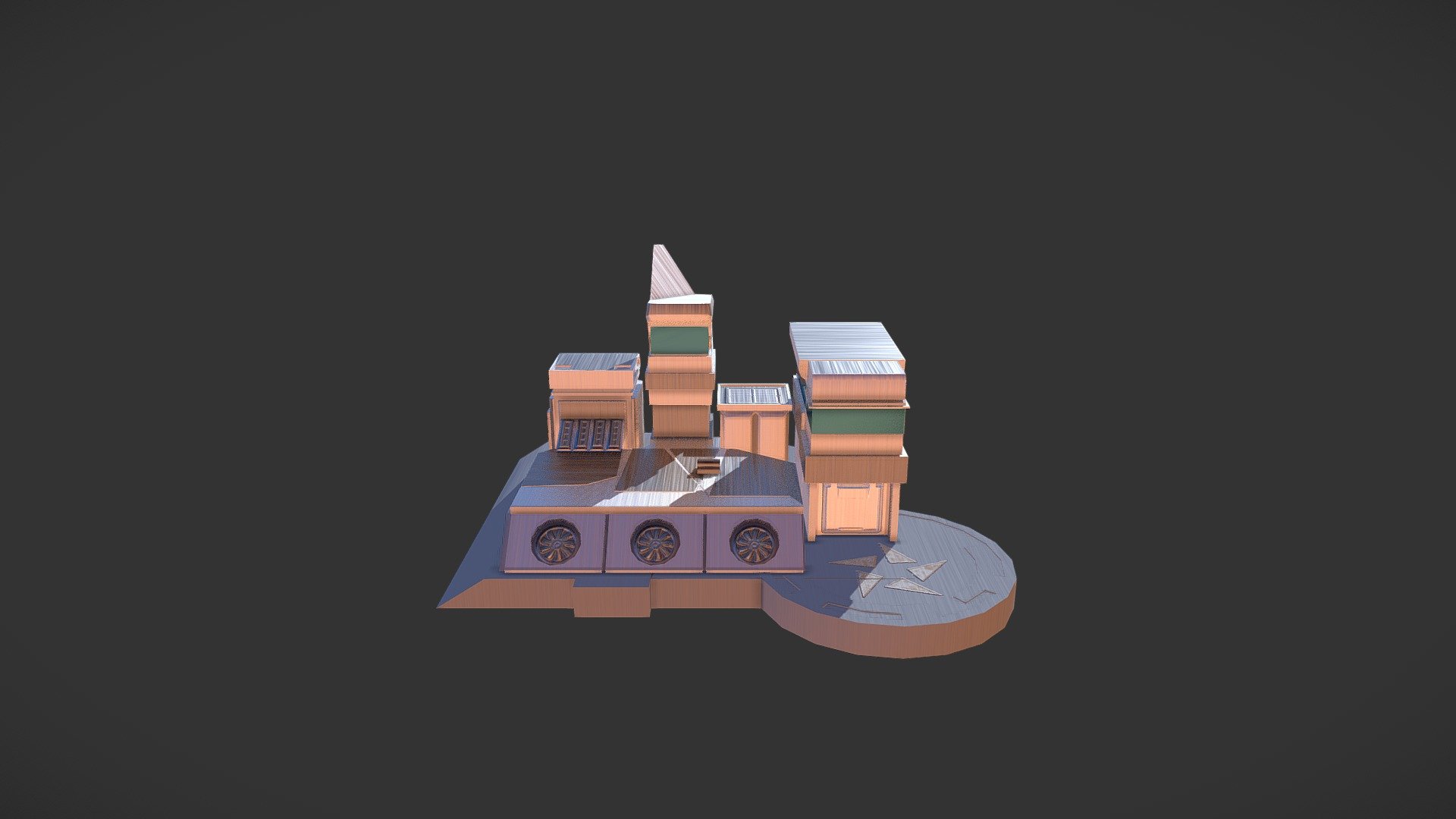Building22 - 3D model by lukegaskill [77f229b] - Sketchfab