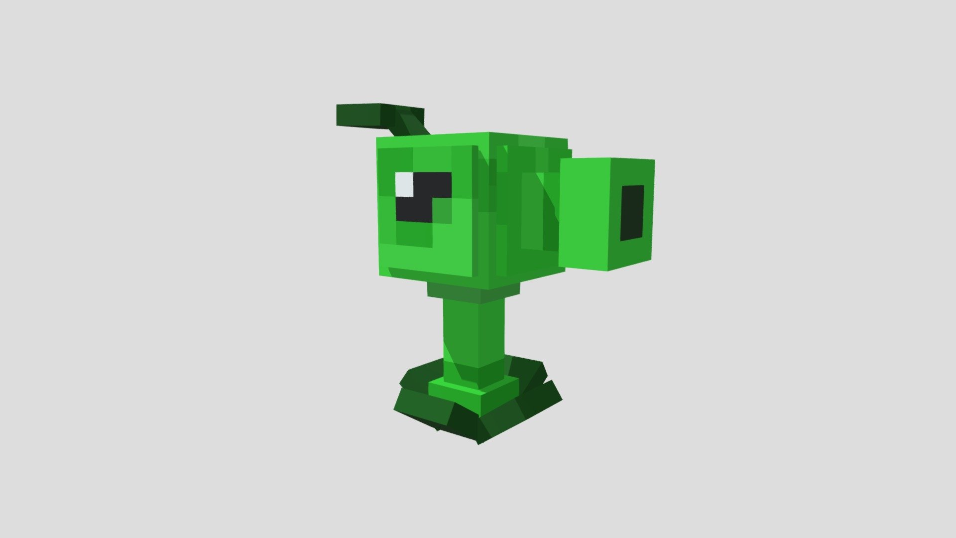 peashooter PvZ - Download Free 3D model by бобер/bober ...