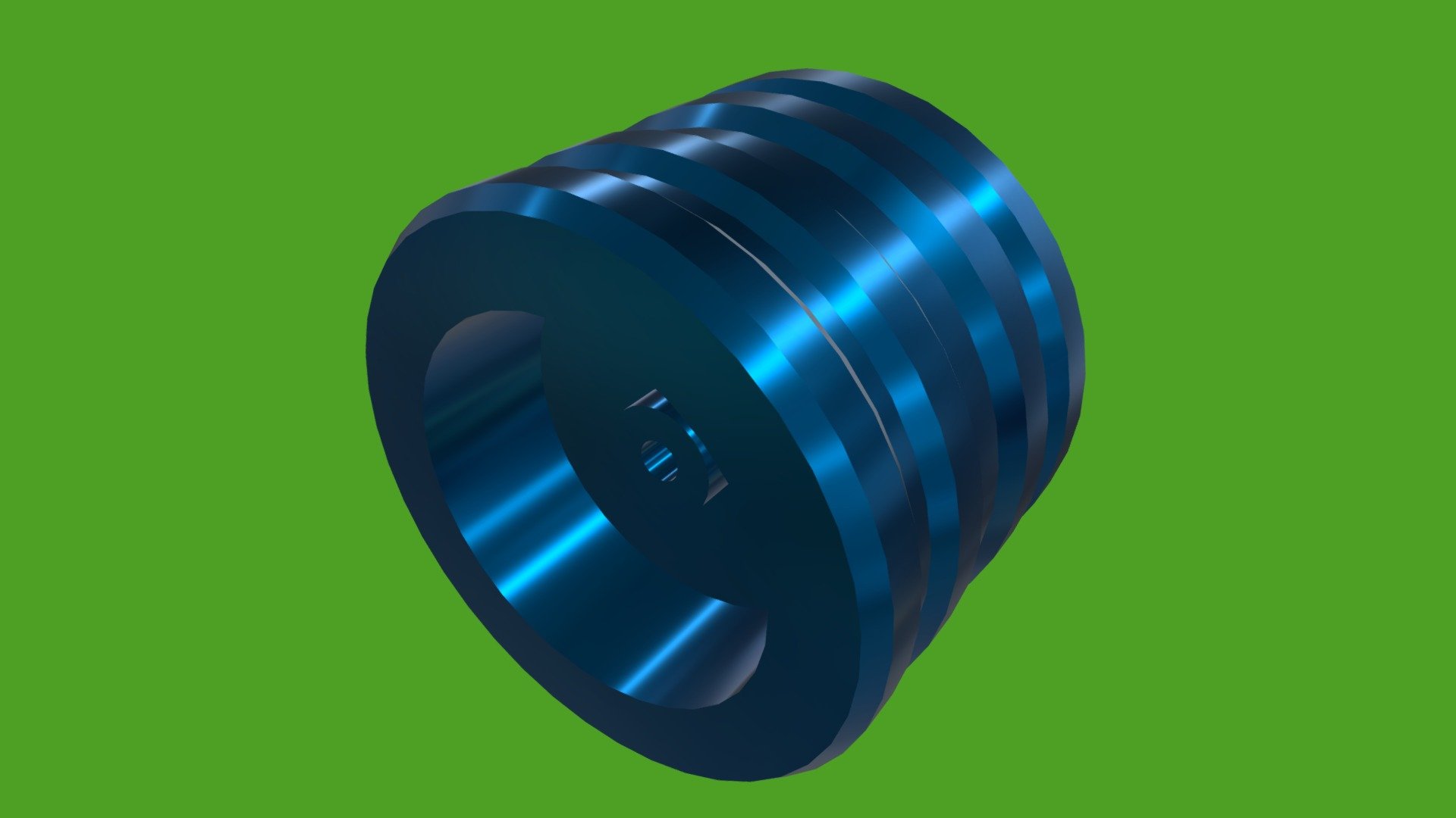 pulley-BLUE - 3D model by fasteng [77f5b72] - Sketchfab