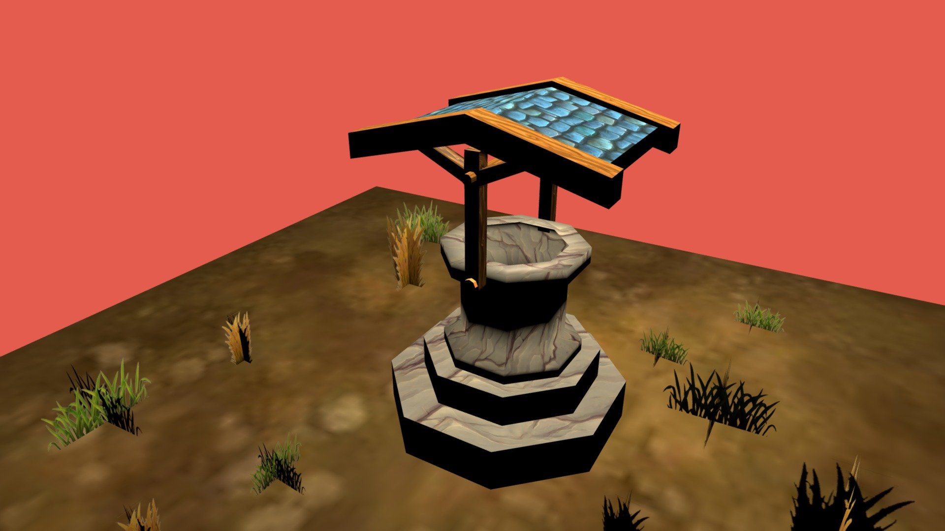 610117010035 Week2_pond - 3D model by Carell [77f67e3] - Sketchfab