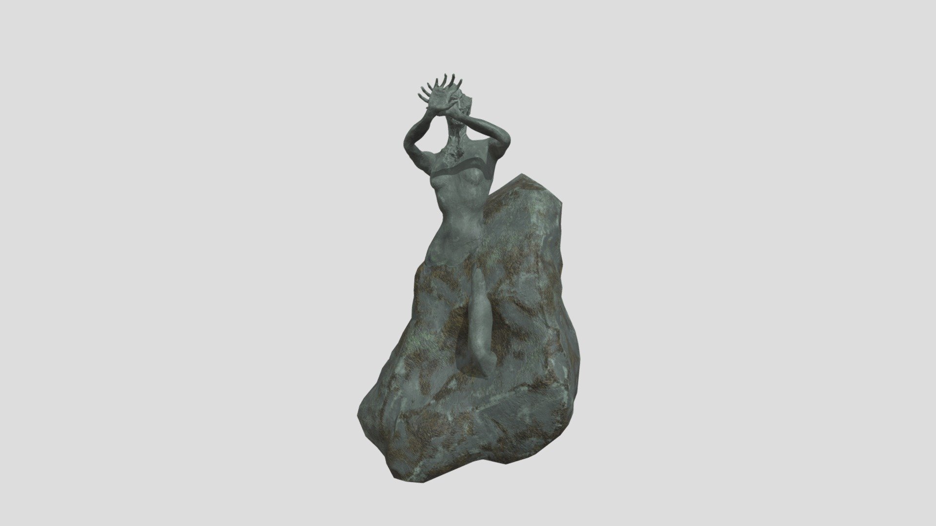 Rock Statue - 3D model by nana.travo [77f7ada] - Sketchfab