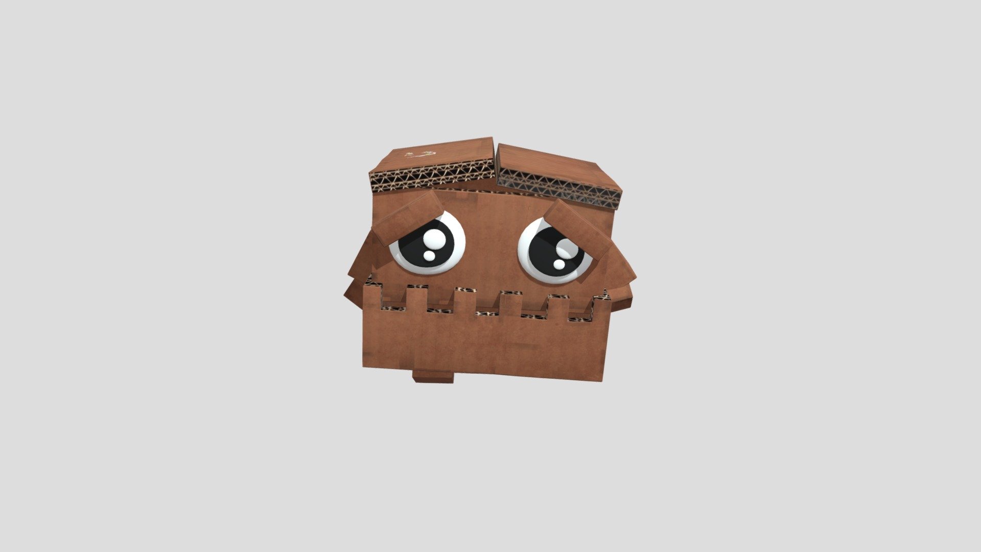 Box-Character - 3D model by kretoskim [77f84d3] - Sketchfab