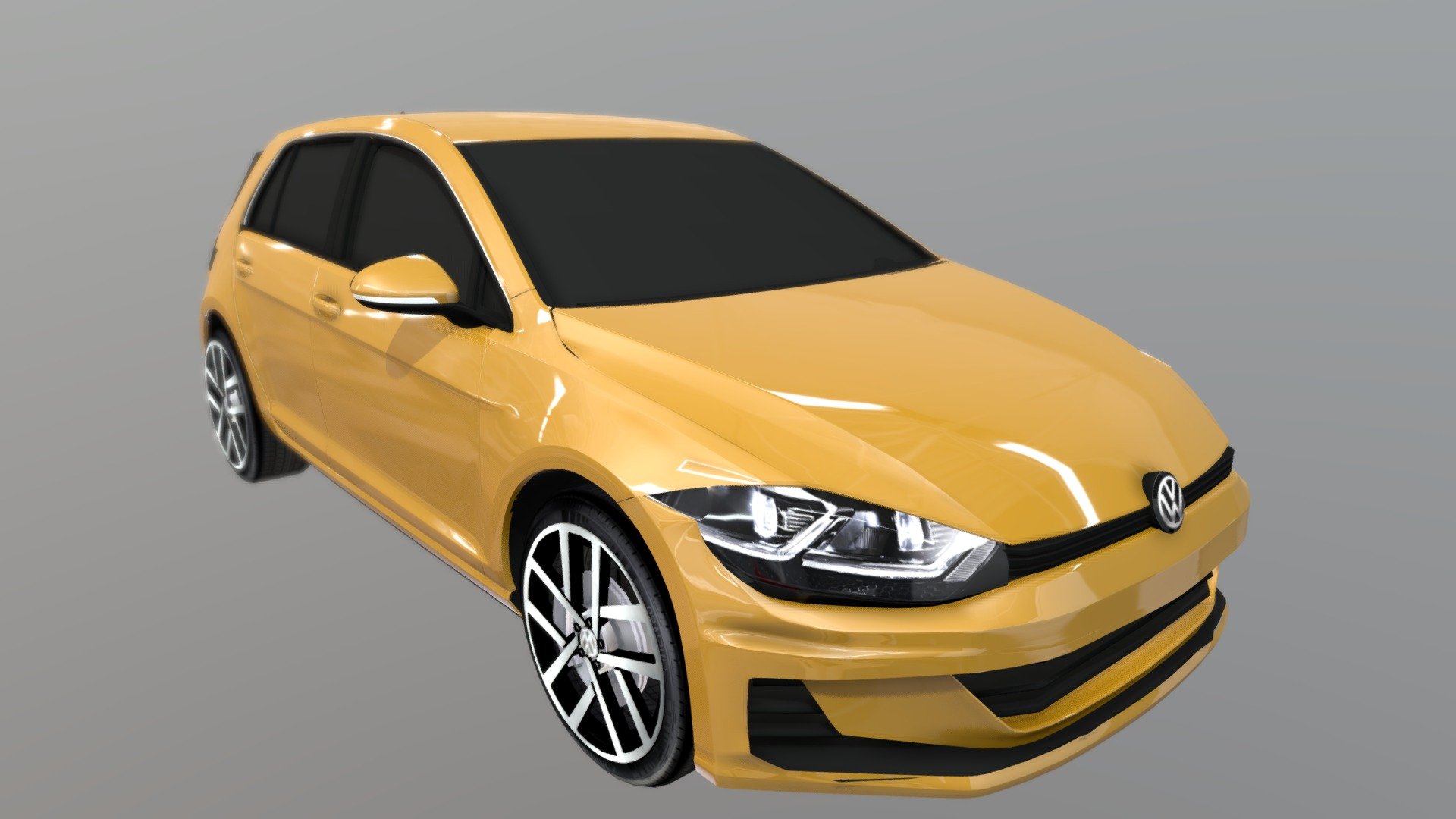 Golf 2019 - 3D model by revor2 [77f892f] - Sketchfab