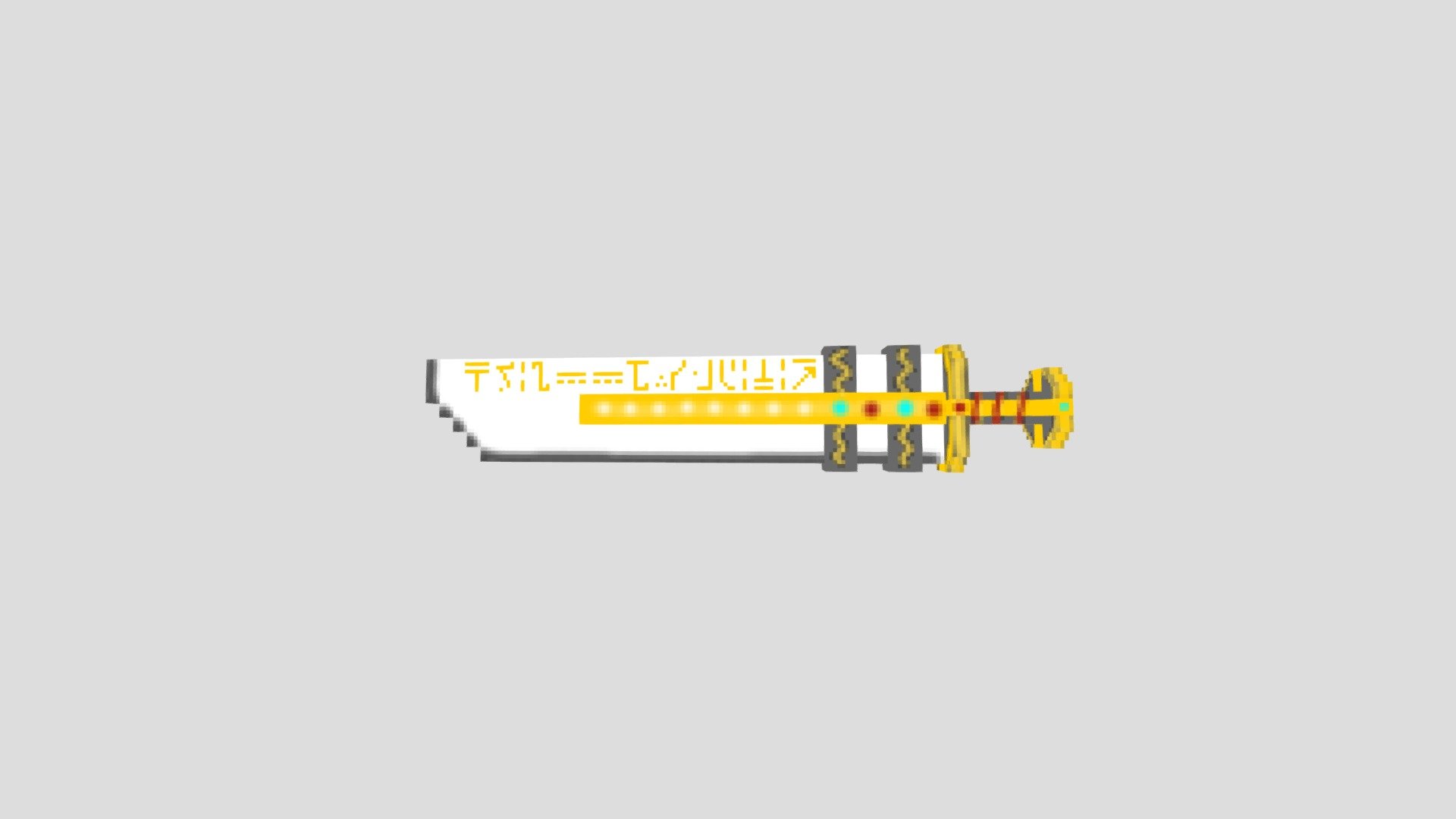 Minecraft - Greatsword - Download Free 3D model by Paaiiis20 [77f9733 ...