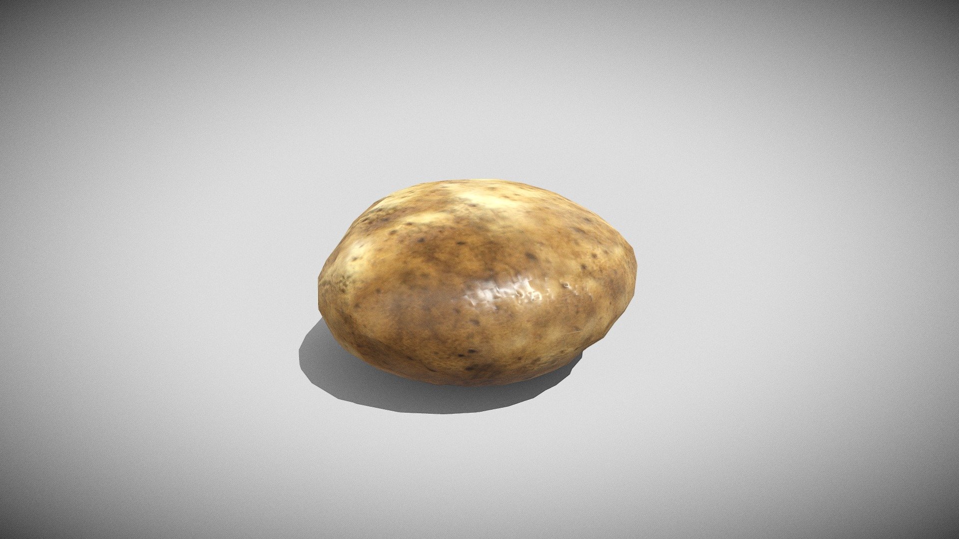 Potato - Buy Royalty Free 3D model by 3dlowpoly [77f9bfe] - Sketchfab Store