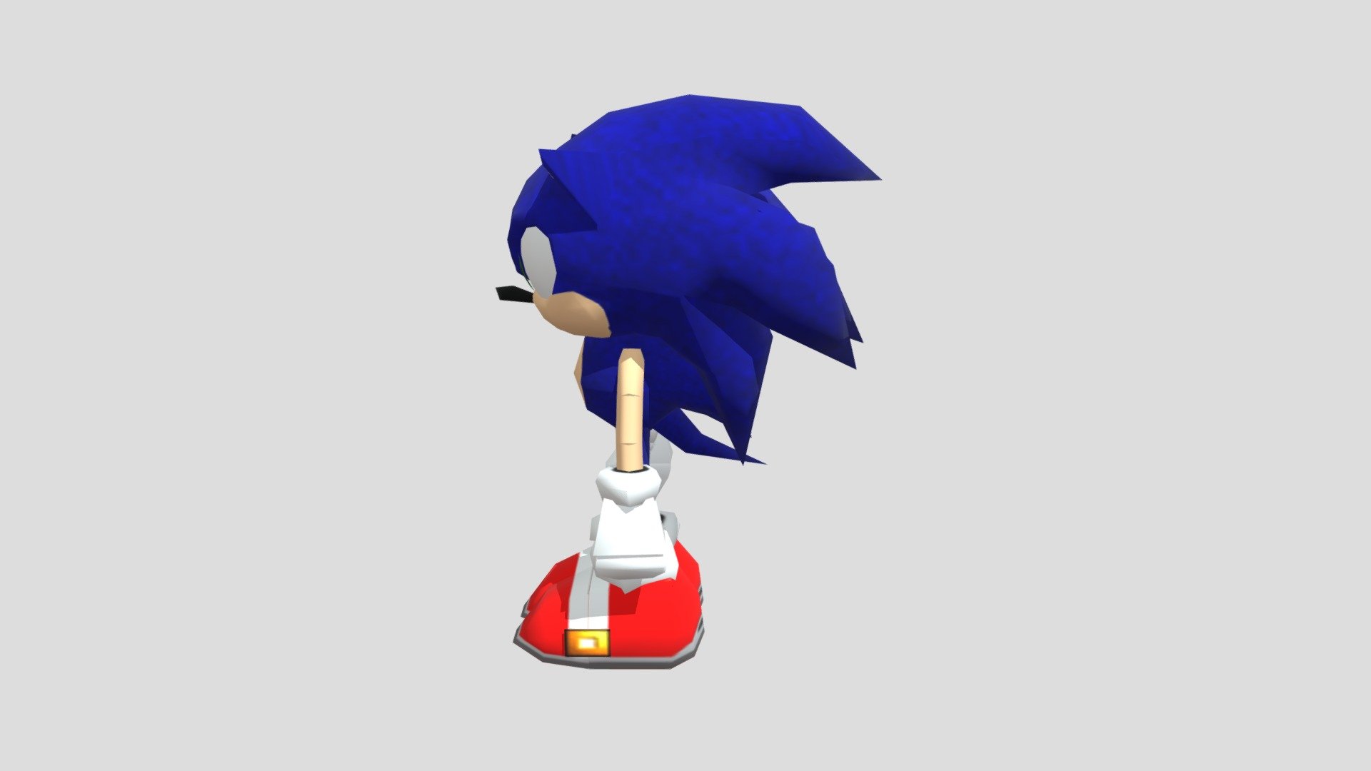 Sonic Adventure:Sonic,fixed hands - Download Free 3D model by ...