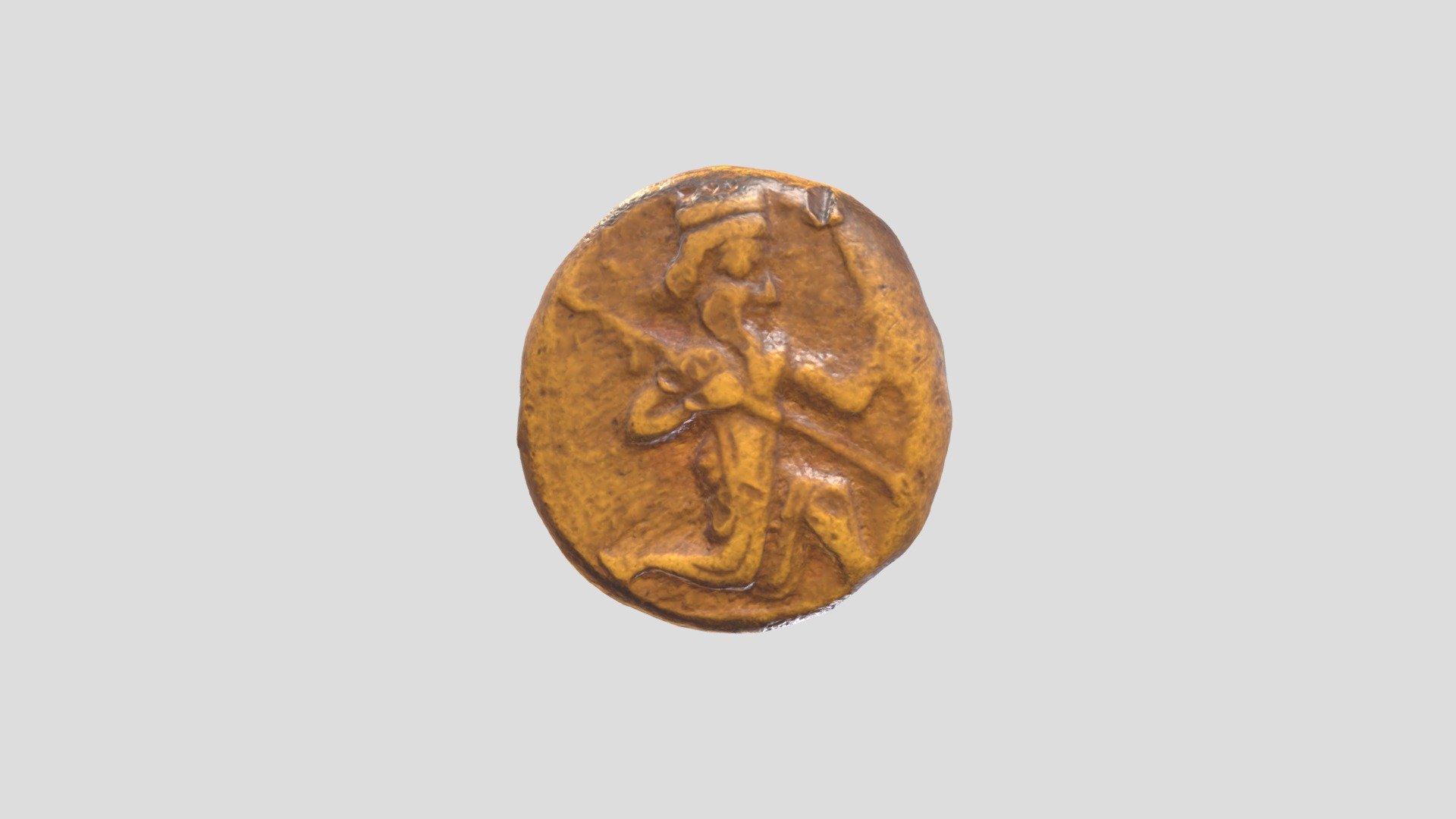 Daric - Gold Coin - 3D model by Chau Chak Wing Museum (@CCWM) [77fcd70 ...
