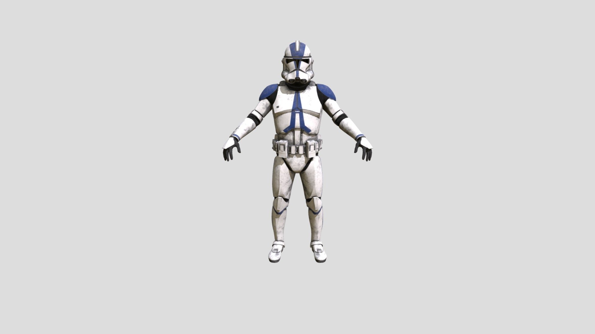501st CloneTrooper - 3D model by DJ-VR (@deefrancis1980) [77fd4a1 ...