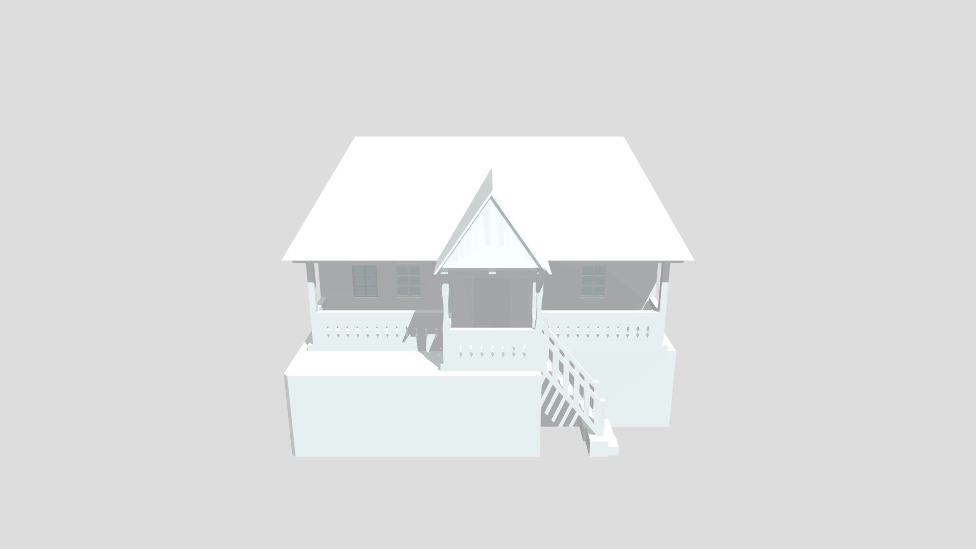 Traditional House - Download Free 3D model by Fratzica (@vasilebetivu62 ...