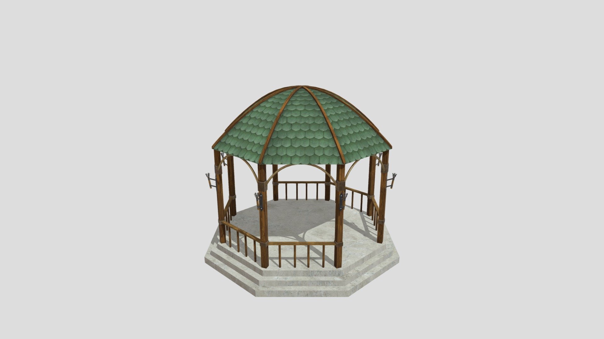 Gazebo - 3D model by josepeiro98 [7800880] - Sketchfab