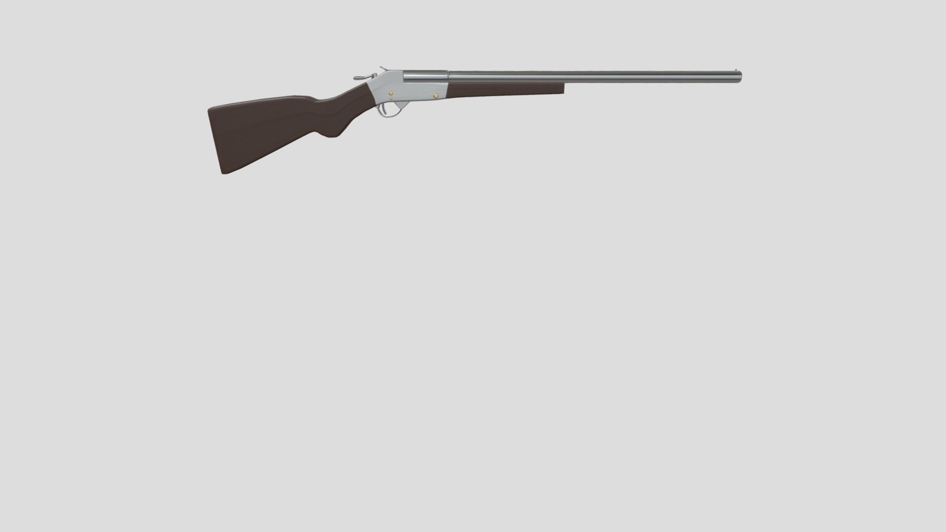 Single Shot Shotgun - Download Free 3D model by BanditDragon [780311a] - Sketchfab