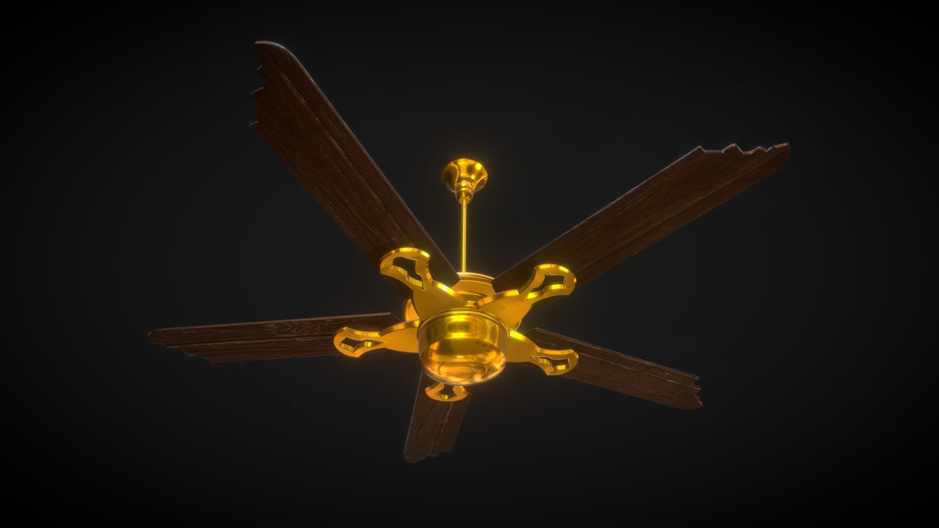 Ceiling Fan - Buy Royalty Free 3D model by Misam Ali Rizvi ...