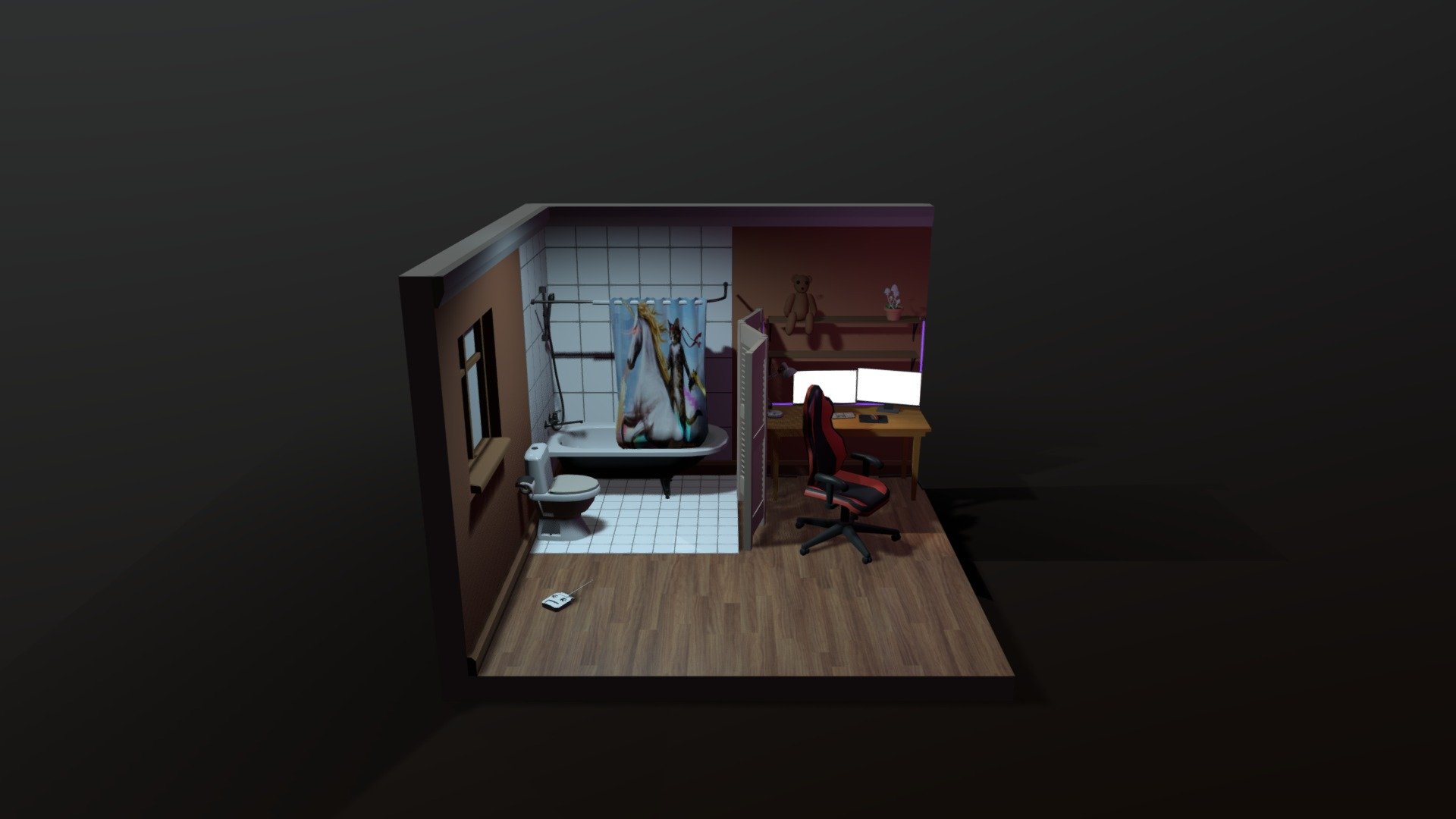 scene - 3D model by netu34 [78033f0] - Sketchfab