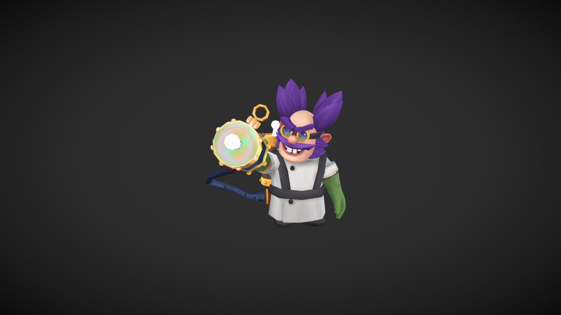 Hand Painted Character - 3D model by henbrisi [7803584] - Sketchfab