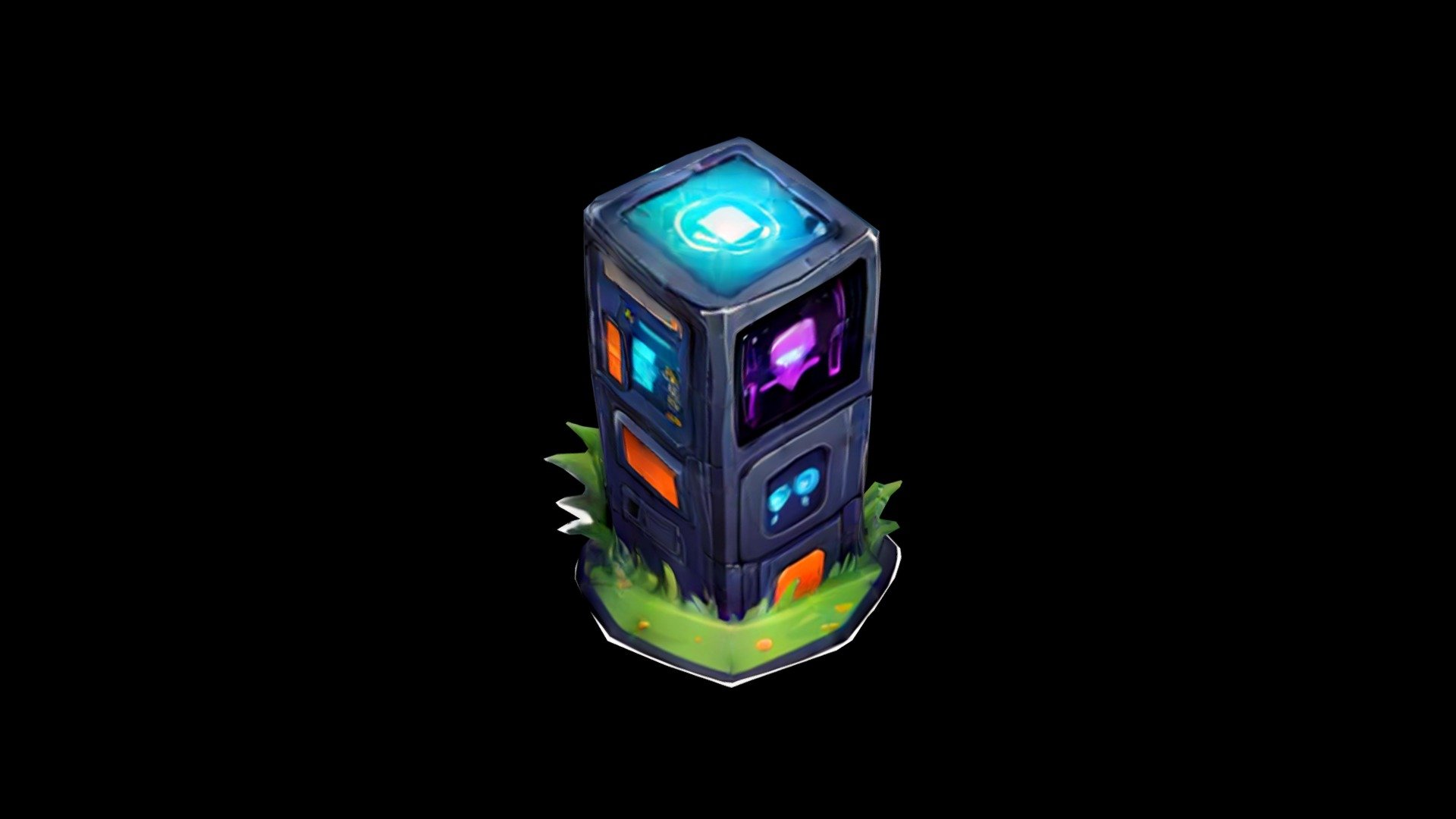 Console Box 04d0158d-540f-411c-a8a0-cff807e7ece3 - Download Free 3D ...