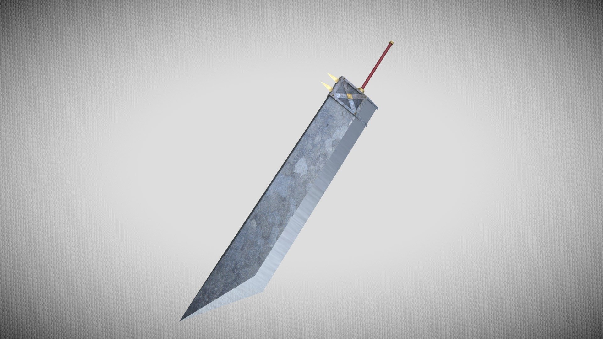 buster_sword - Download Free 3D model by cvmeyer [7805661] - Sketchfab