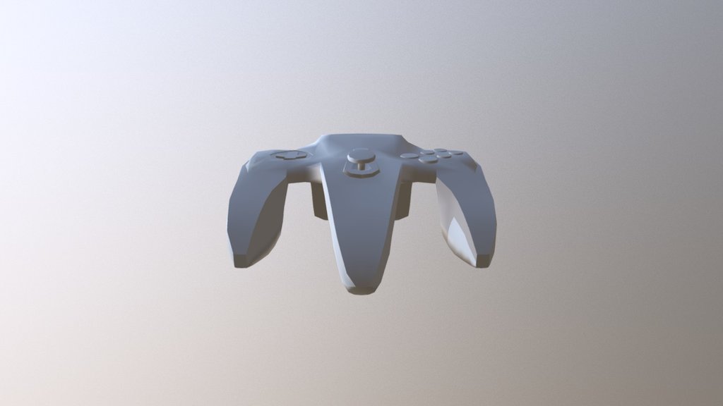 N64 Controller - 3D model by Christopher Brough (@profchristopher ...