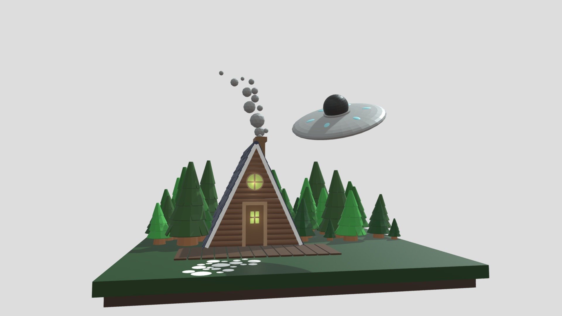alien invasion - 3D model by ISAlert [7808227] - Sketchfab