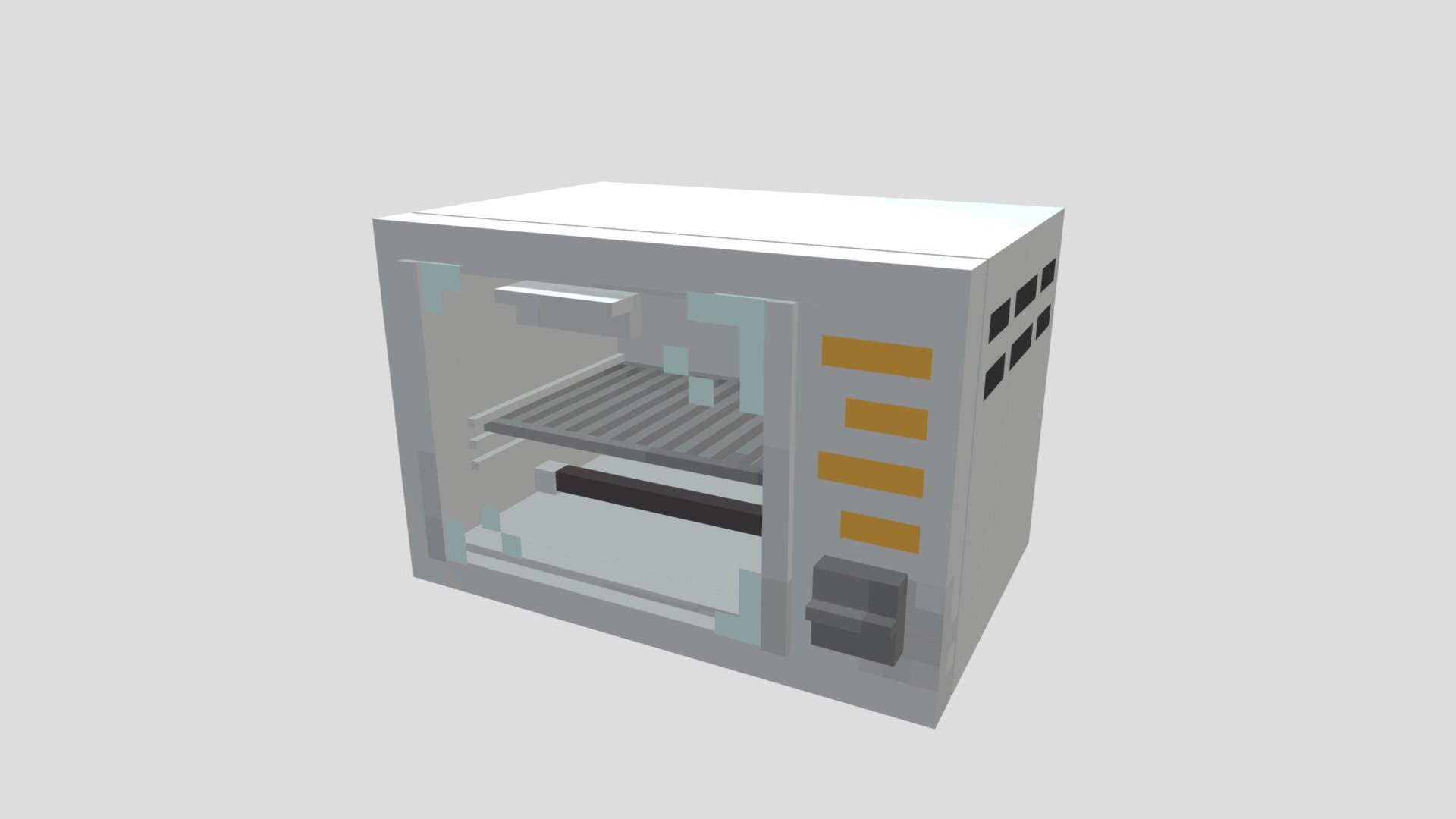 Minecraft - Mini Oven - 3D model by CuteyCang [78094de] - Sketchfab