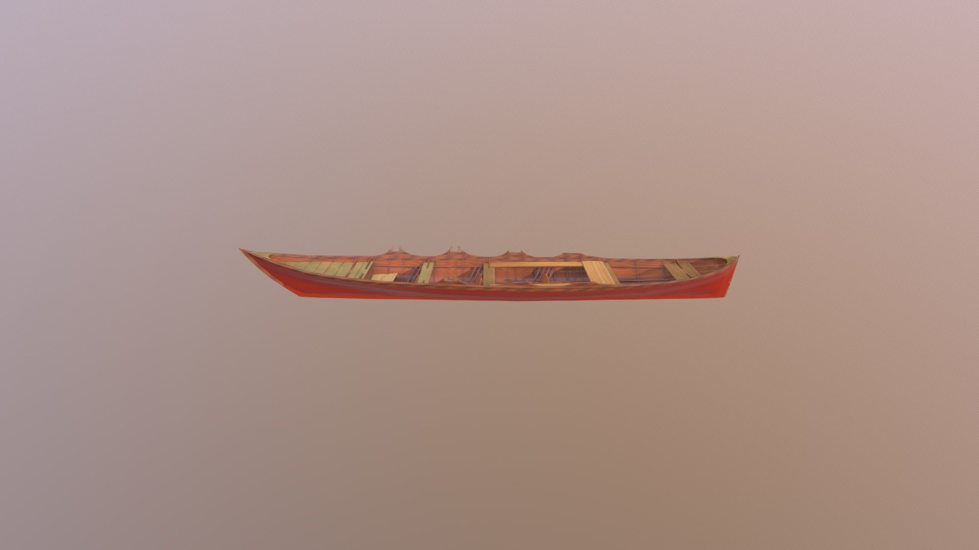 Thames Wherry - 3D model by pnrichens [780a96b] - Sketchfab