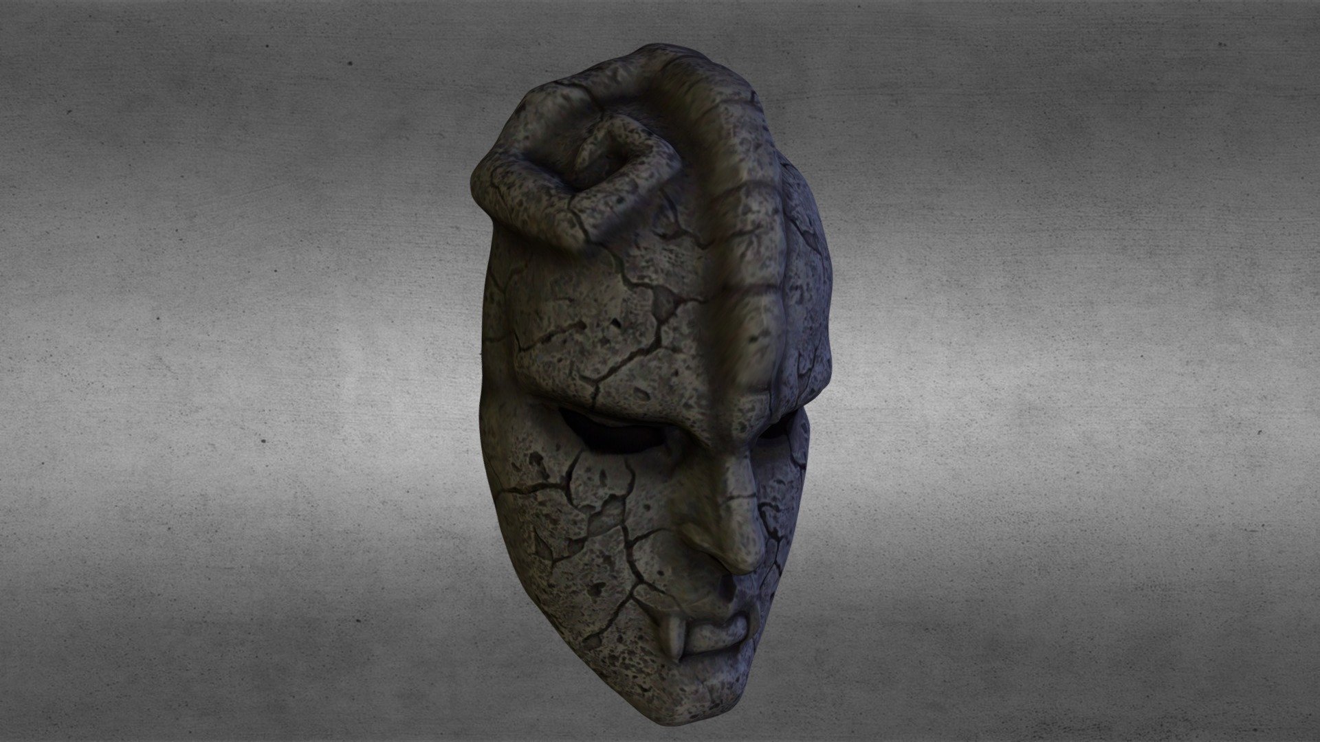 Stone Mask (ishikamen) - 3D model by marine [780b1d1] - Sketchfab