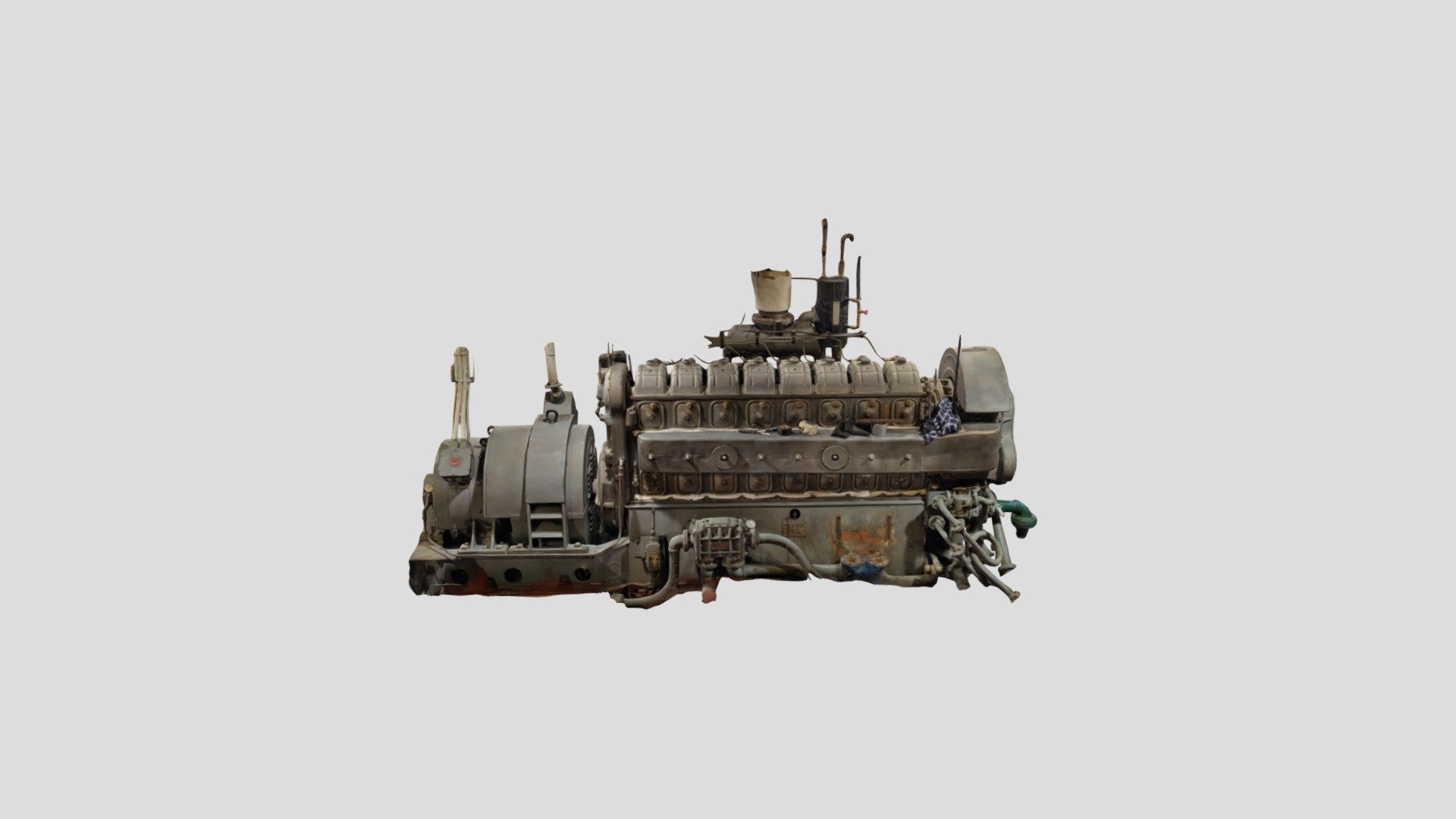 Slater Restored Engine - 3D model by Lucas_S_W [780c0da] - Sketchfab