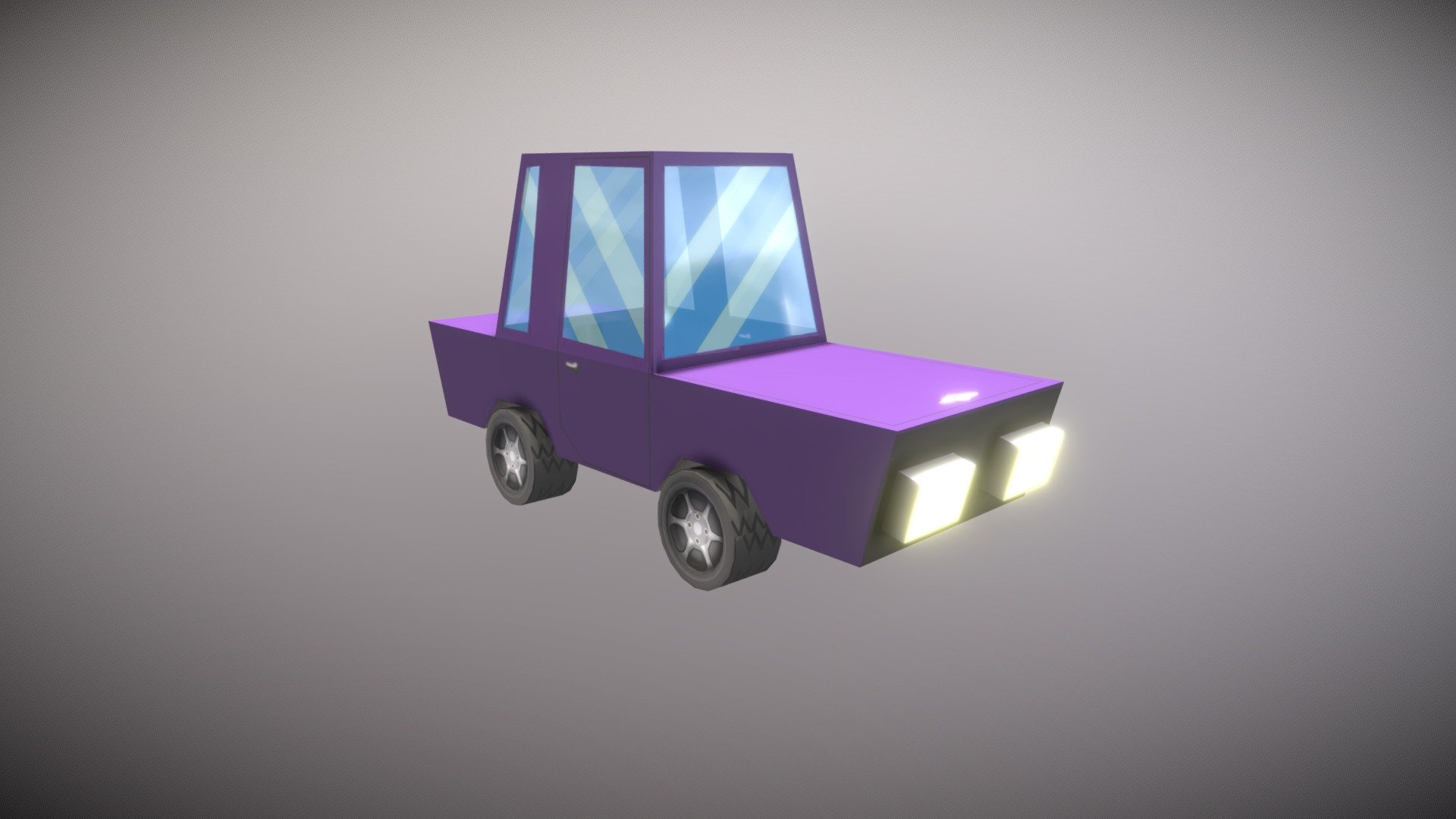 cartoon car - 3D model by daniftirado [780ce9f] - Sketchfab