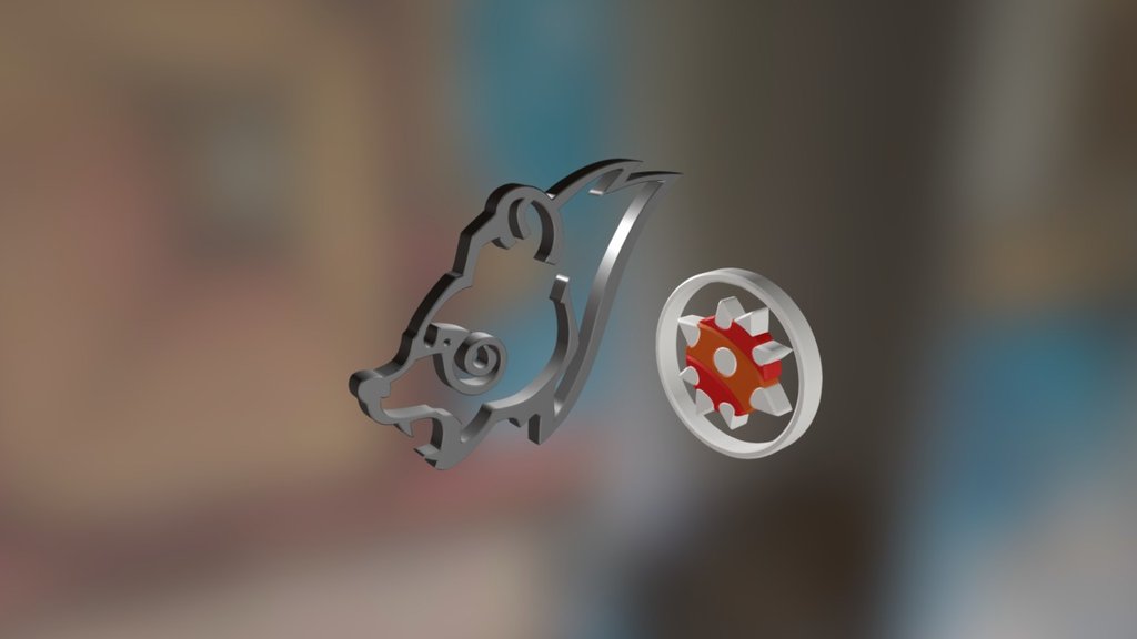 Stormcloak logo and Demoman logo - 3D model by Joaquin Cruz (@Crimms ...