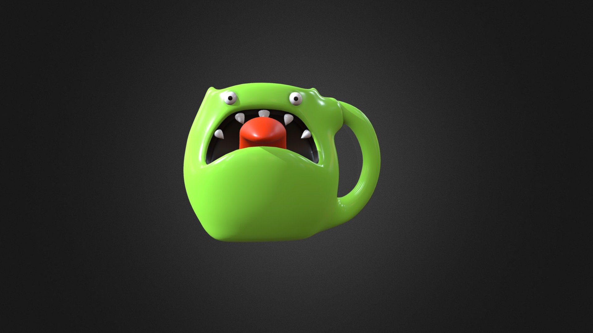 Week 3 Monster Cup - 3D model by Marie Louise Prat (@louisunqueen ...