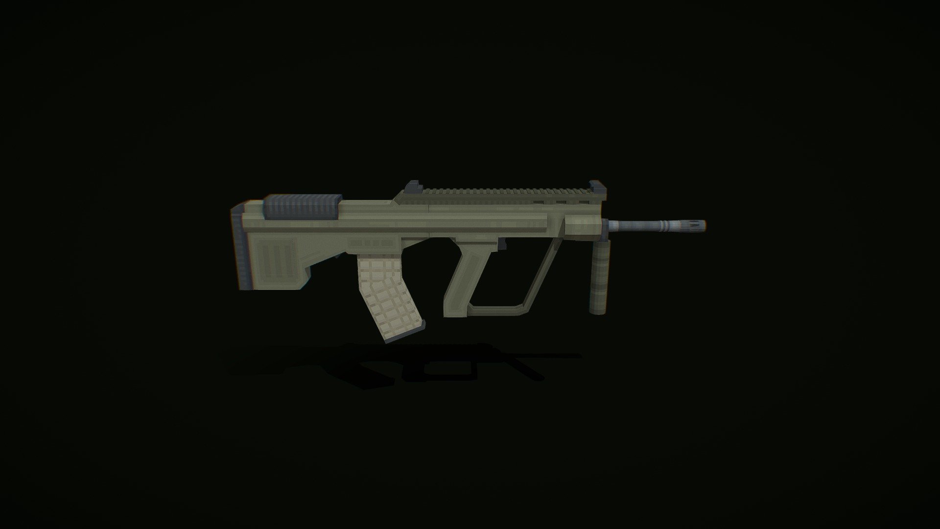 AUG - 3D model by ItzRaeden [7810ac8] - Sketchfab