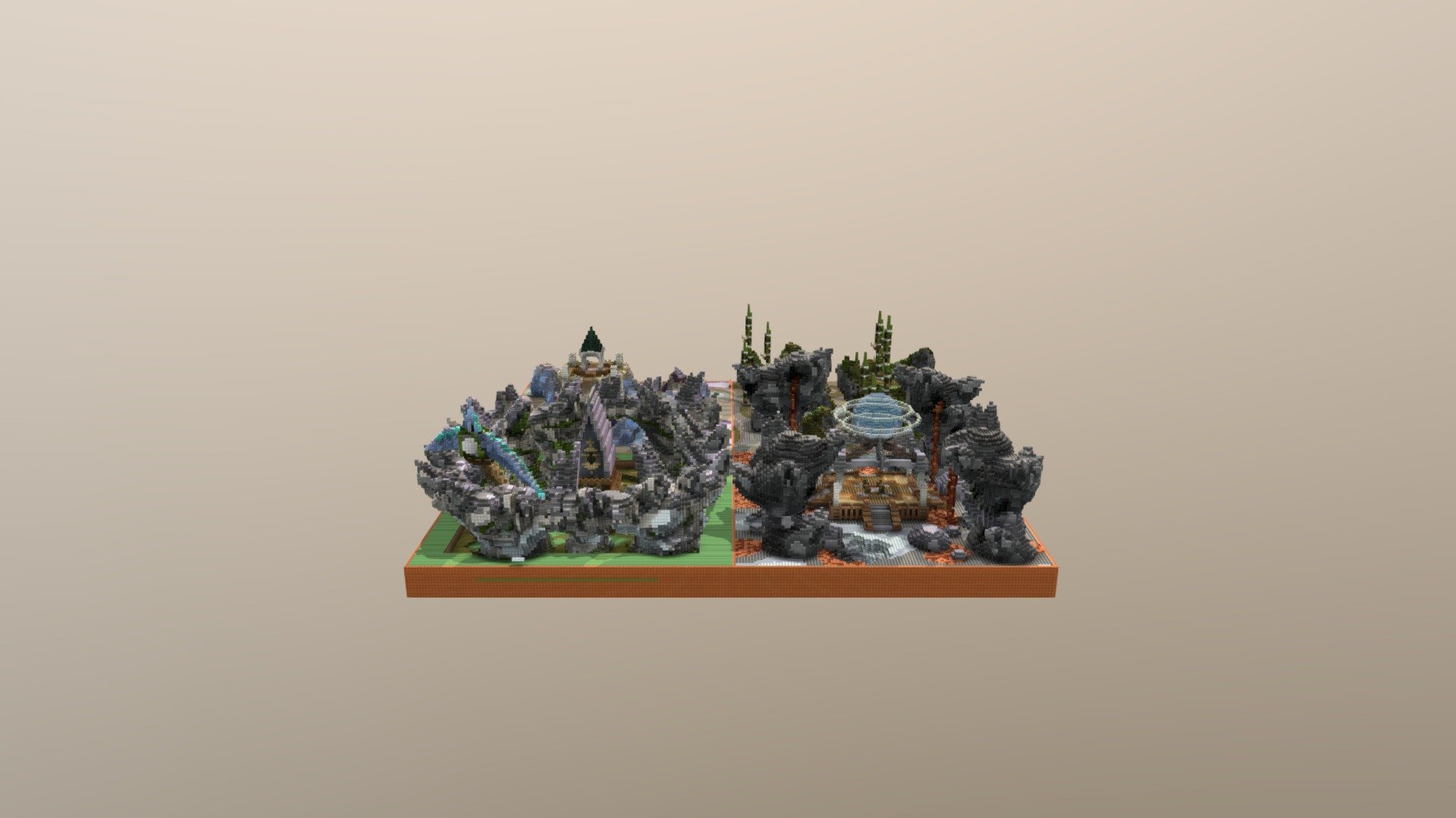 koth / 4 koths biomes #1 - 3D model by Builds (@KAZYAN) [7810f90 ...