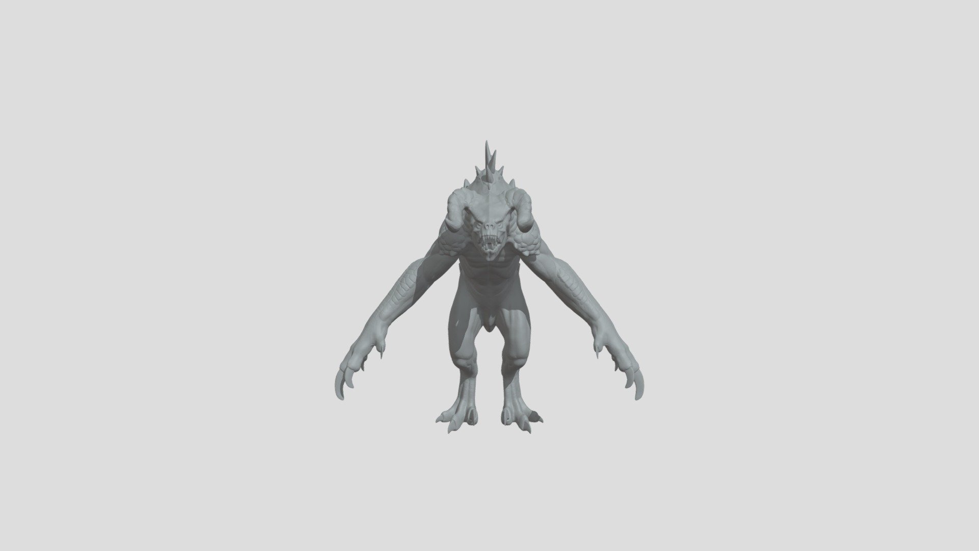Deathclaw.stl - 3D model by Digital.Dope [7811a8f] - Sketchfab