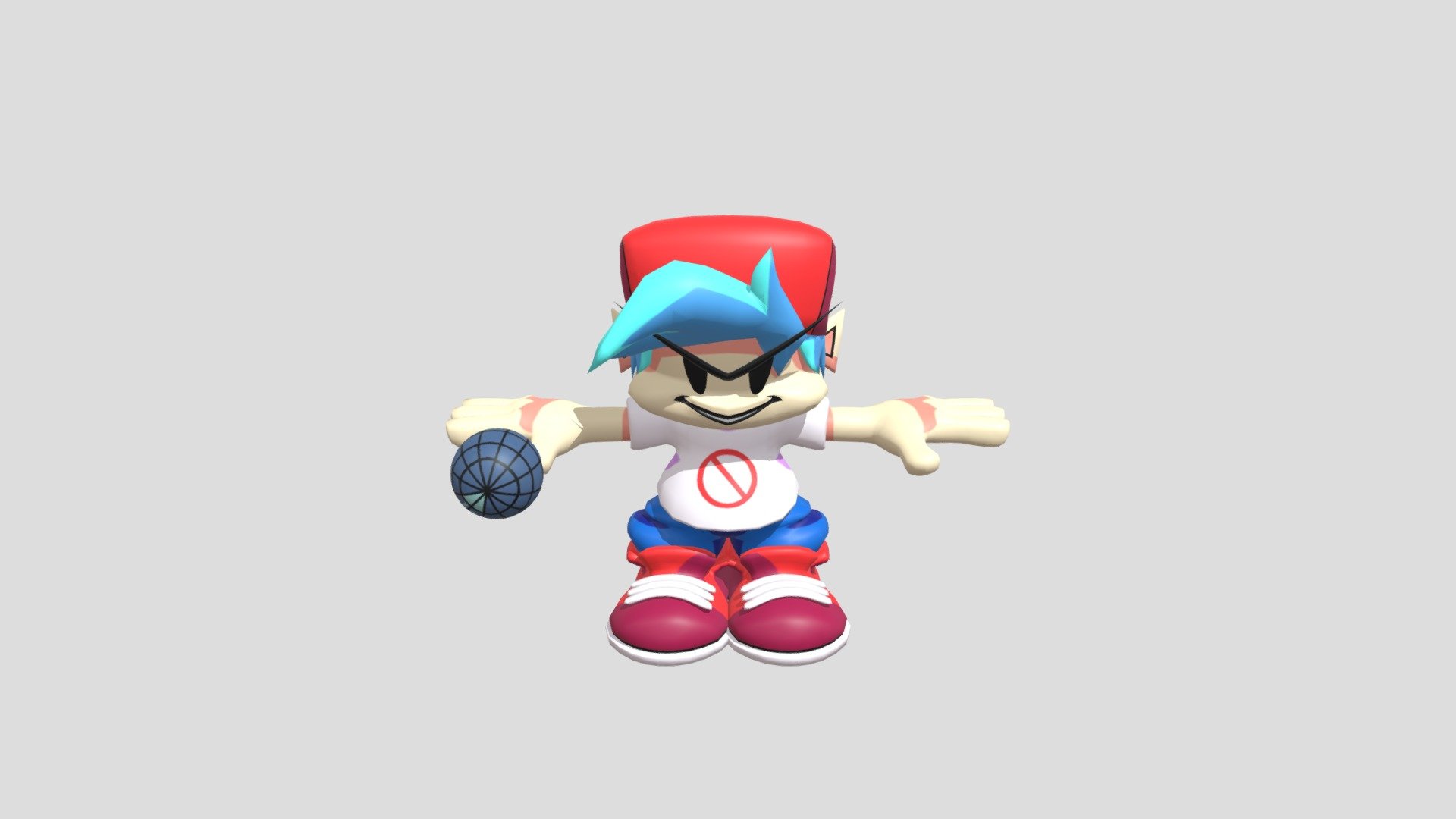 Bf-fnf - 3D model by niceprhere [7811dde] - Sketchfab