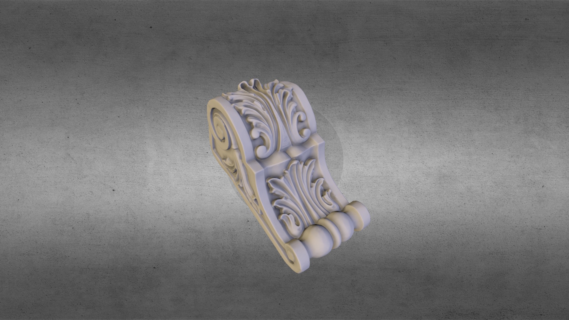 Mensula sin Textura - 3D model by Nerol [7811f08] - Sketchfab