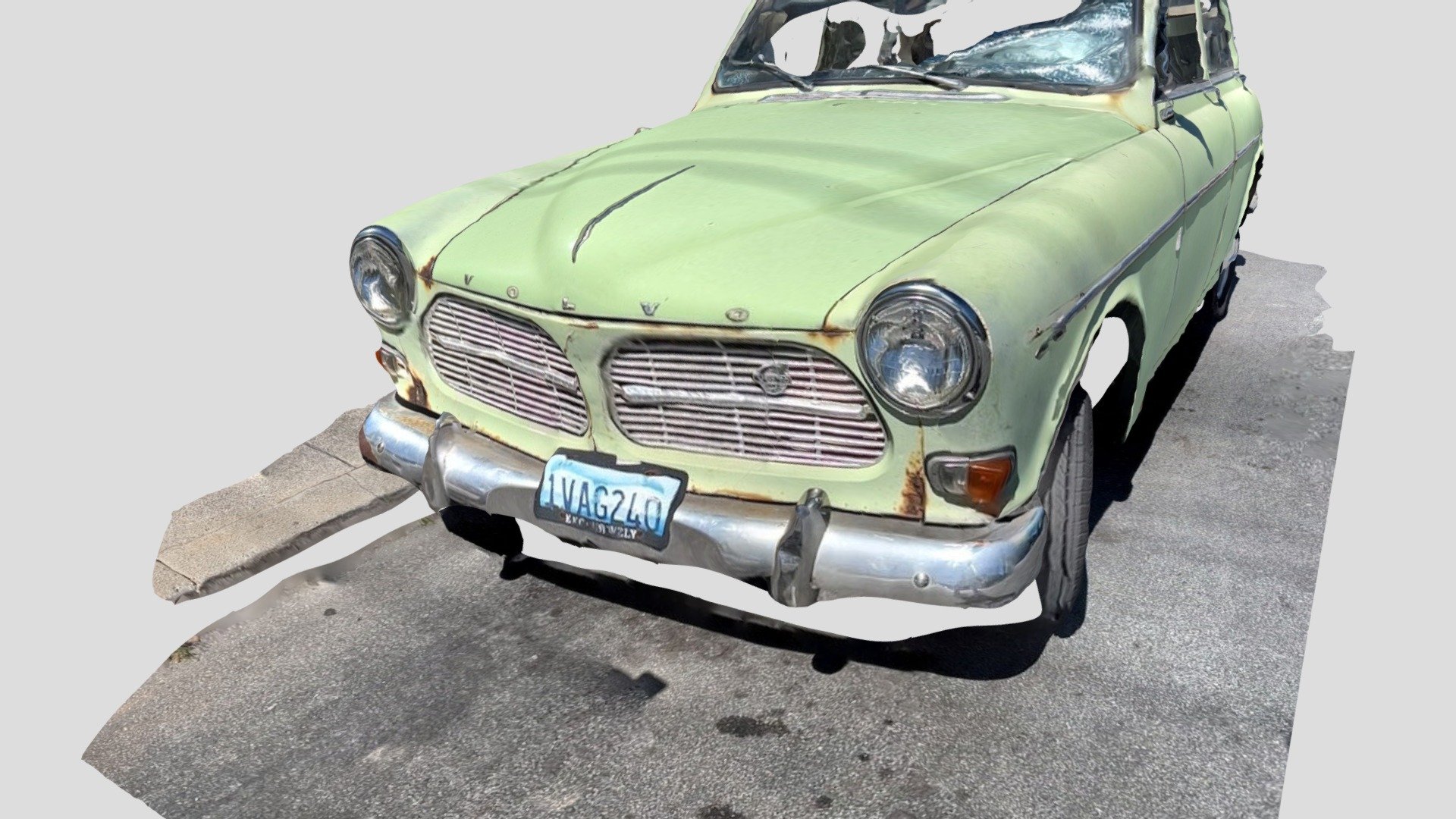 Green car - Download Free 3D model by fabulousrice [7812243] - Sketchfab