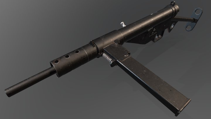 Sten-mk2 3D models - Sketchfab