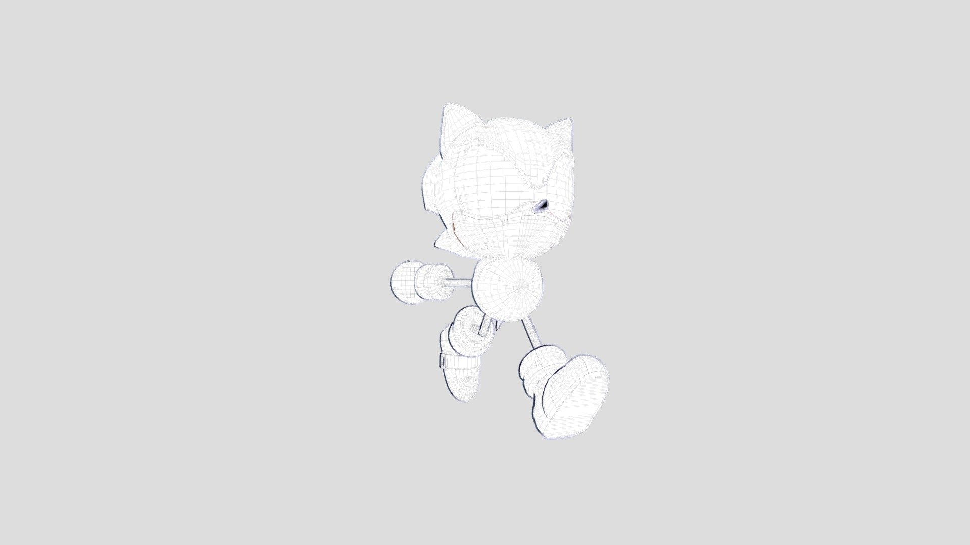 Sonic Junio runing - Download Free 3D model by lava (@lava_) [781549d ...