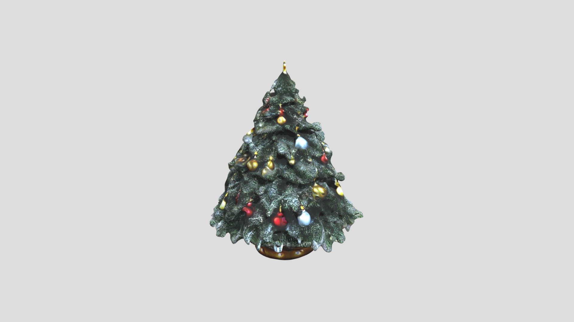 Christmas tree 8 - Download Free 3D model by B4D7 [781586b] - Sketchfab