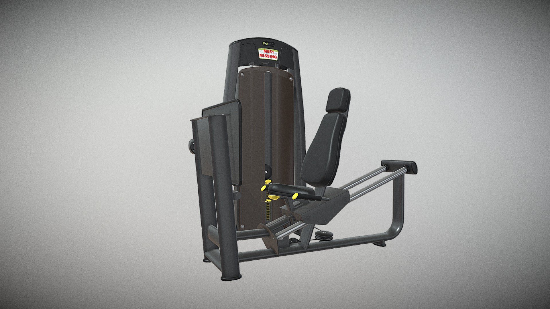 LEG PRESS - 3D model by supersport-fitness [7815abb] - Sketchfab