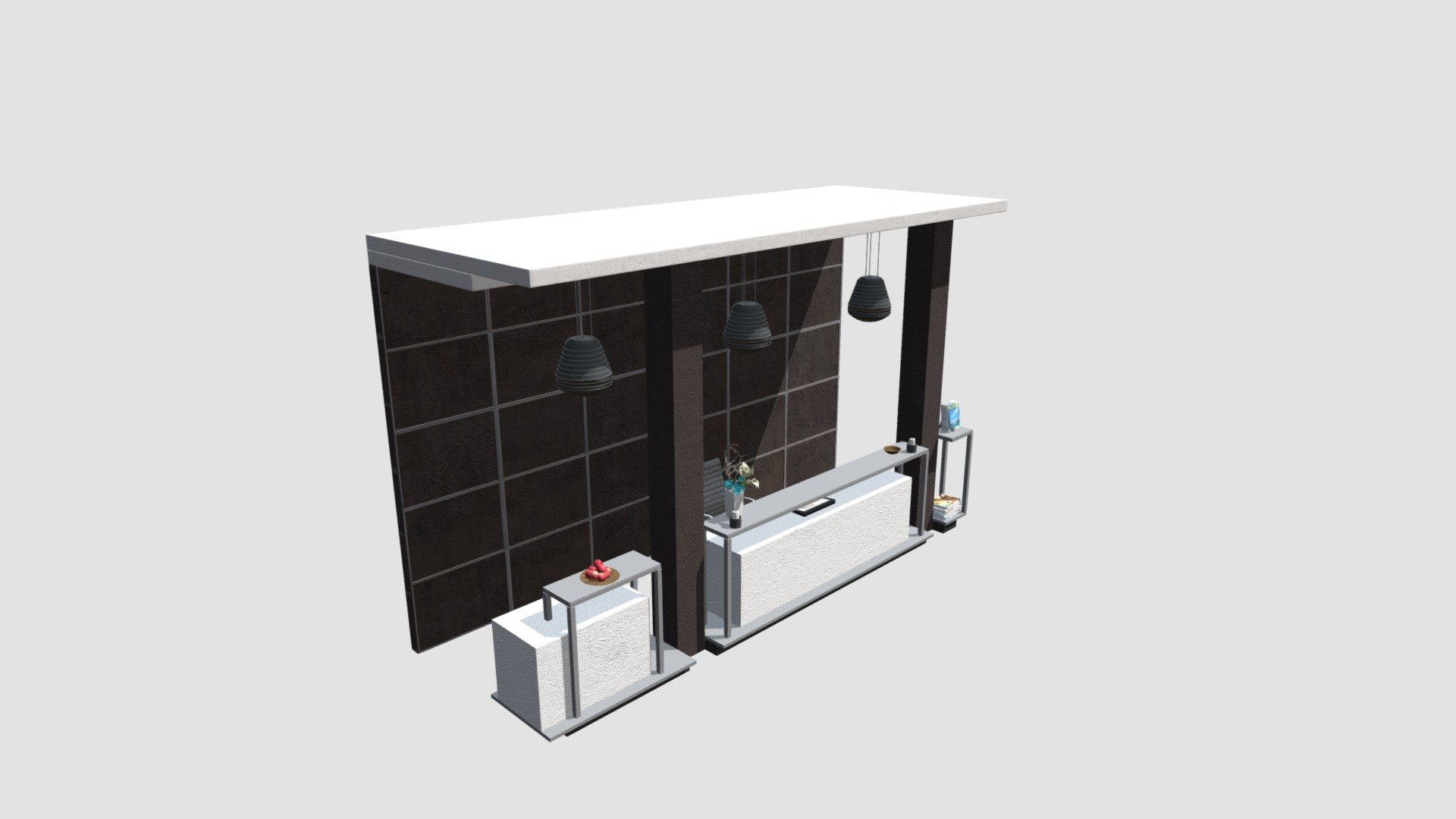 reception - Buy Royalty Free 3D model by Evermotion [78165f9 ...
