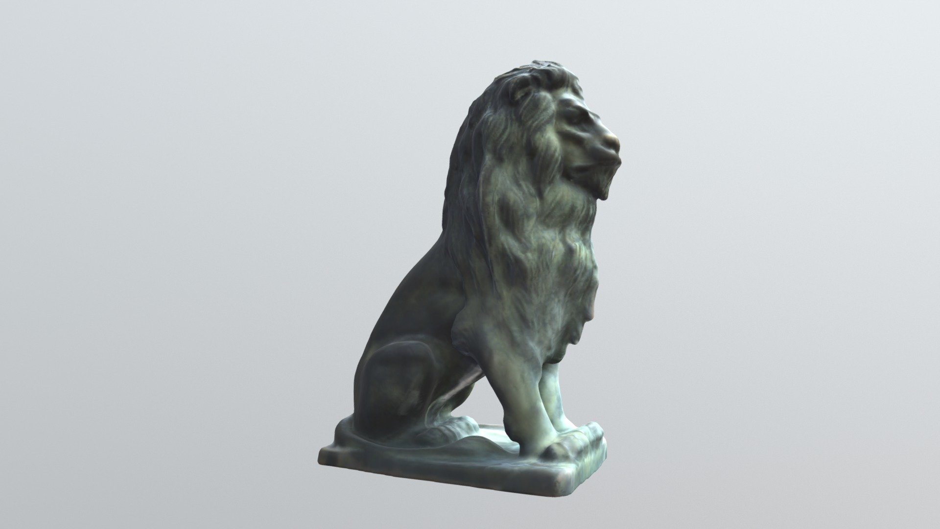Capital Grille Lion - Download Free 3D model by Virtual Curation Lab ...