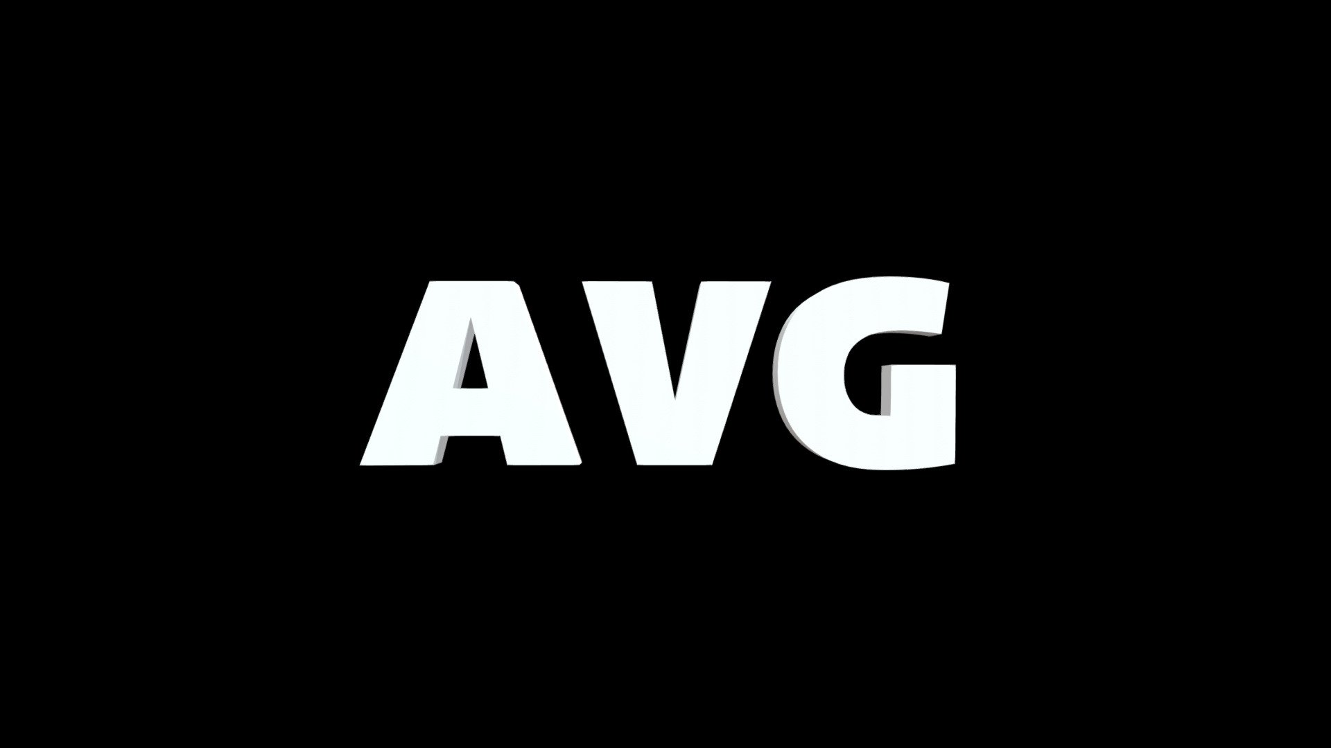 AVG Logo 3D - 3D model by AnthonyAve1992 [7816cfe] - Sketchfab