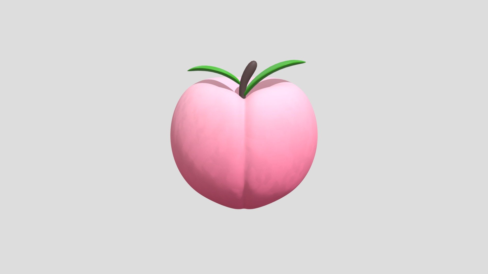 PEACH - 3D model by sonpham1007 [7817352] - Sketchfab