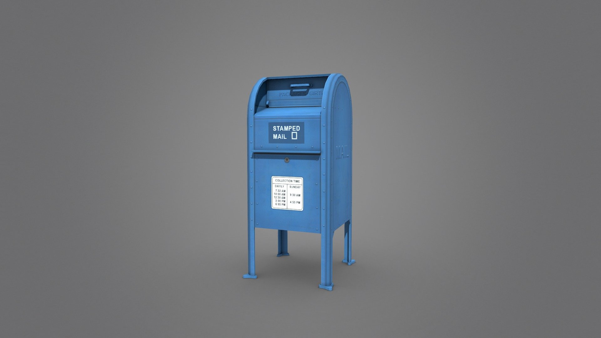 Mailbox - Buy Royalty Free 3D model by Rescue3D Assets (@rescue3d ...