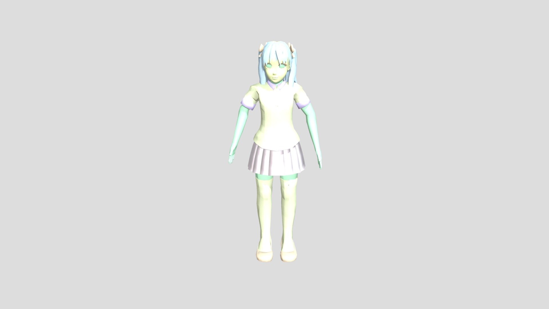 Ghost Girl - Download Free 3D model by lissandroamorarios [7819c2a ...